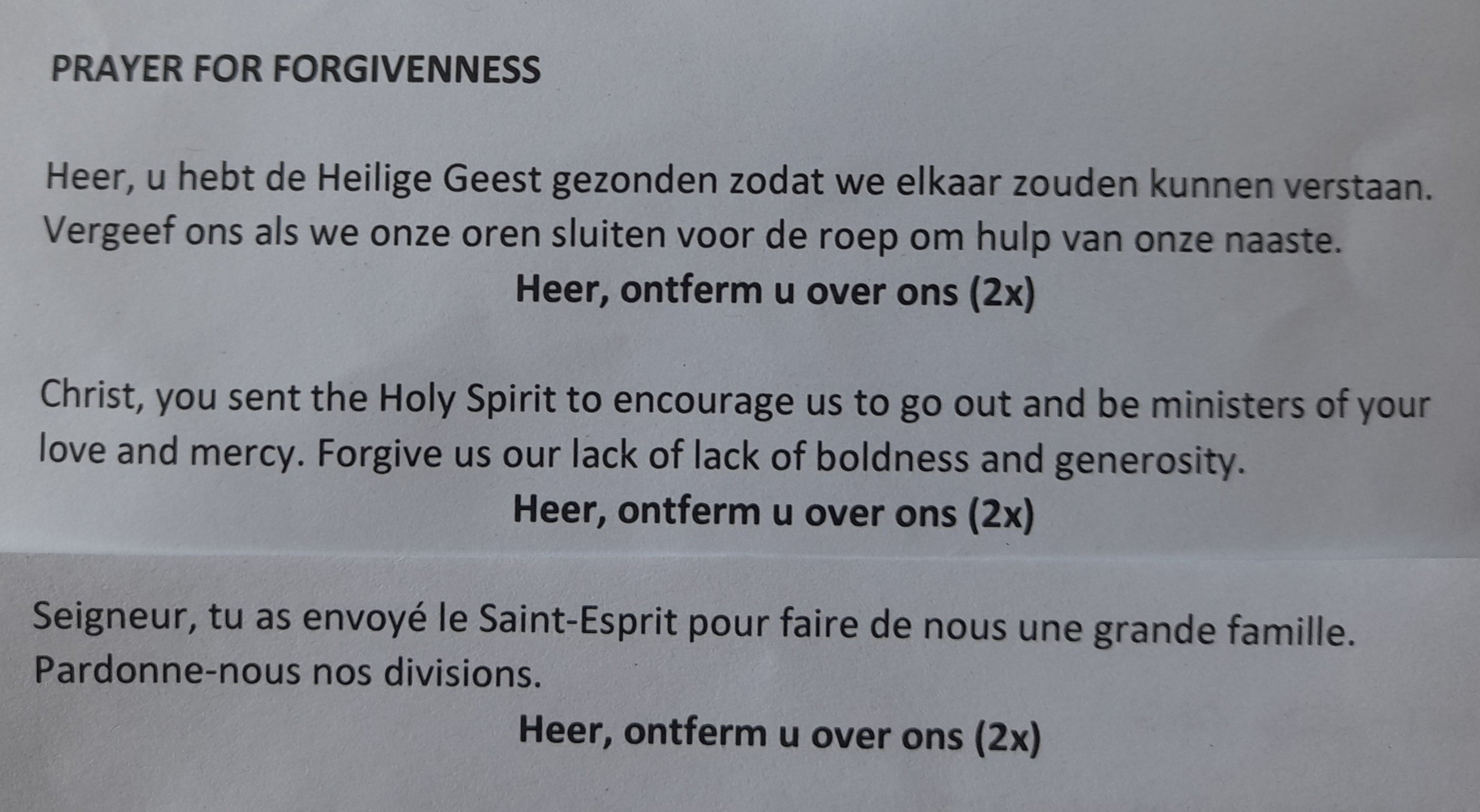 Pinksteren – Liefde en meer